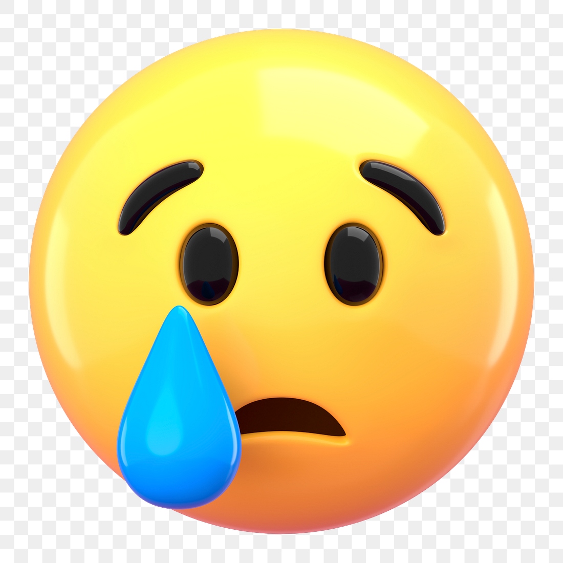 3D cry face png emoticon | Premium PNG - rawpixel