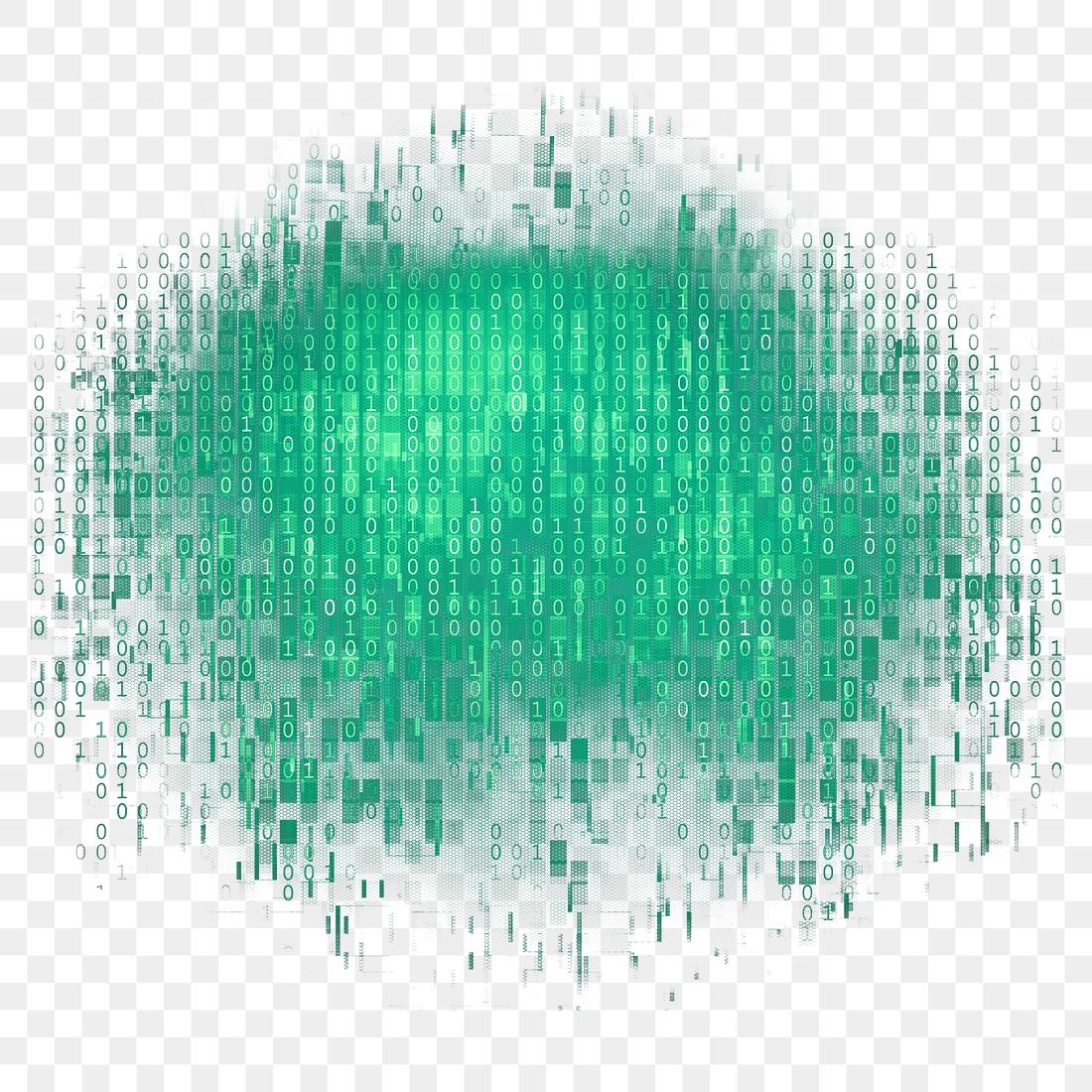 Green computer code png, abstract | Premium PNG - rawpixel