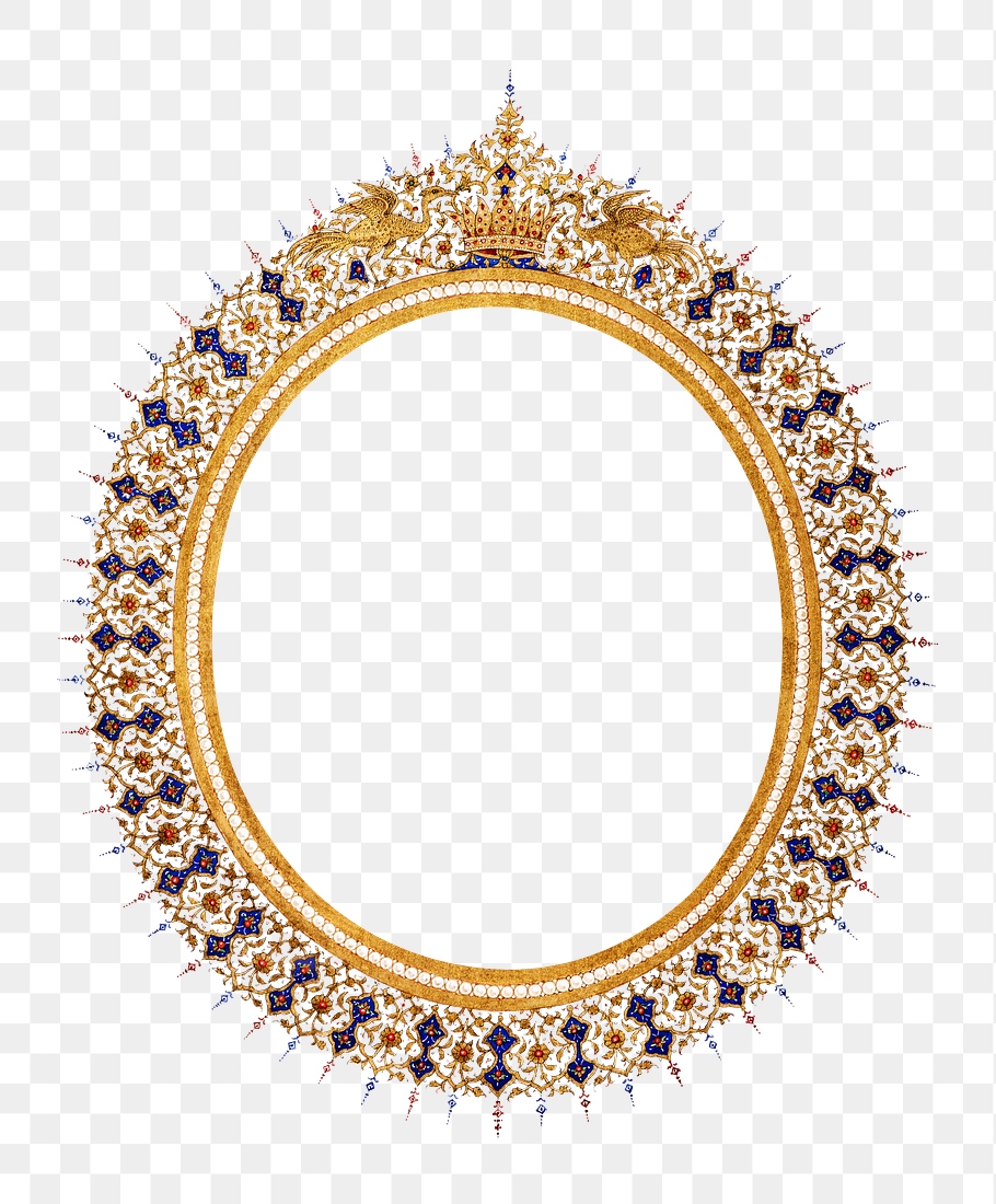 Gold traditional png frame, luxurious | Premium PNG - rawpixel