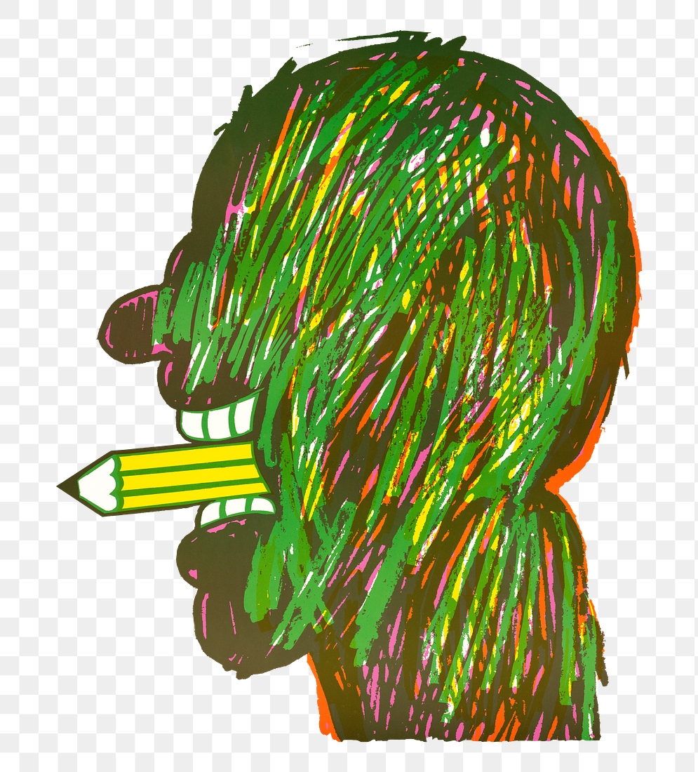 Creative man png sticker, transparent | Premium PNG - rawpixel