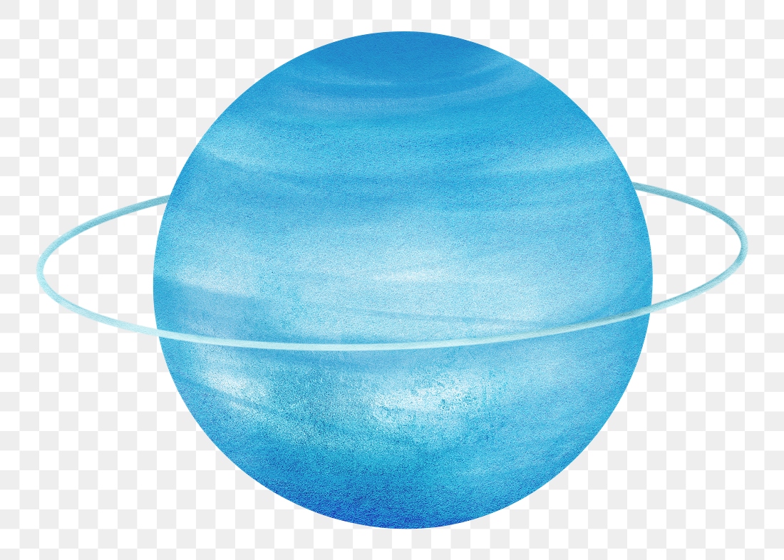 Planet Uranus png sticker, transparent | Premium PNG - rawpixel