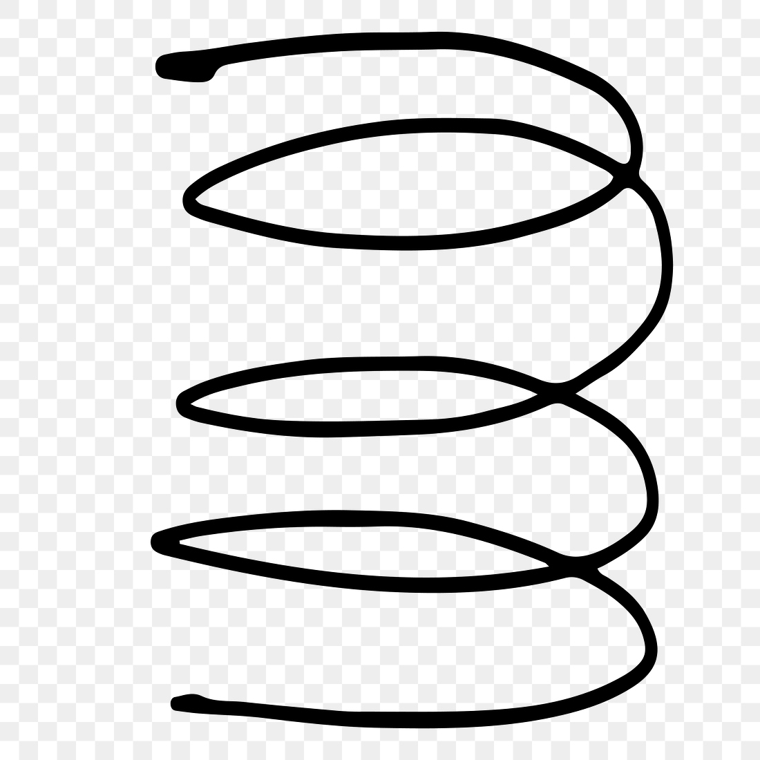 Squiggle line png sticker, transparent | Premium PNG - rawpixel