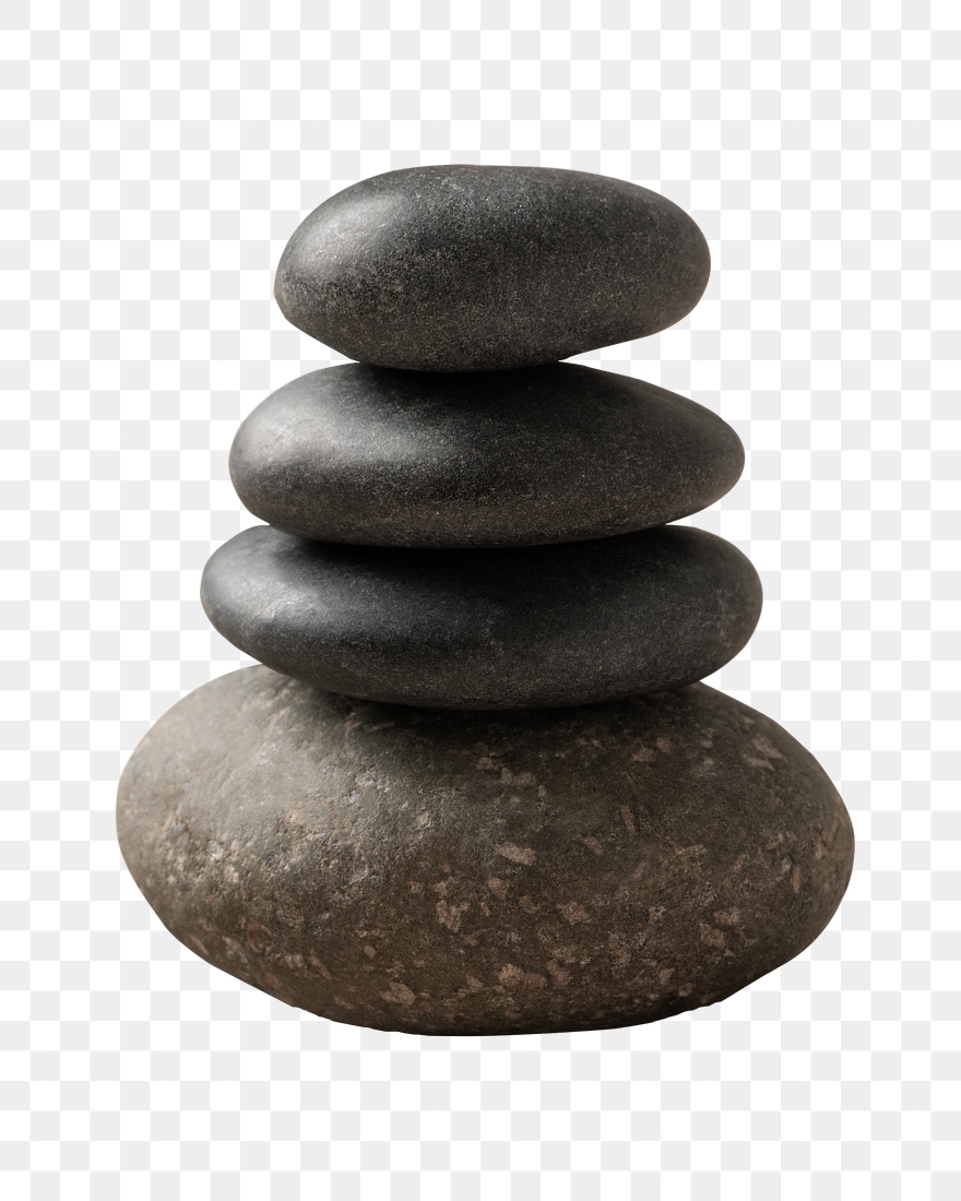 Zen stones png sticker, transparent | Premium PNG - rawpixel