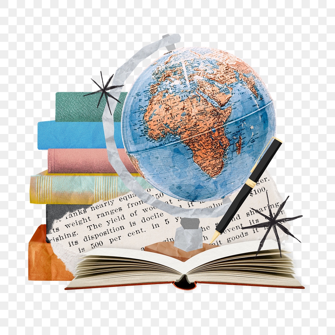 Aesthetic education png sticker, creative | Premium PNG - rawpixel