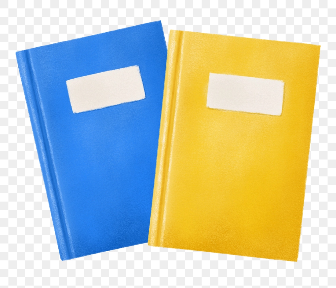 Notebooks png sticker, transparent background | Premium PNG - rawpixel