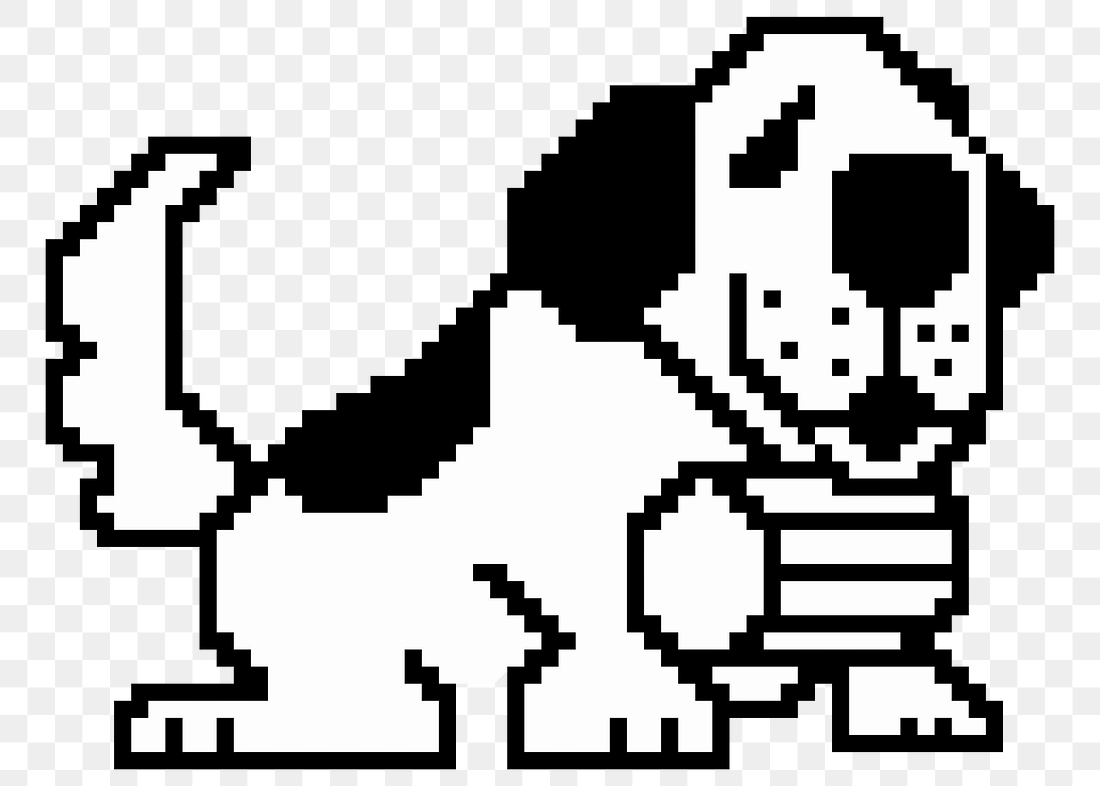 Pixel dog png sticker, transparent | Free PNG - rawpixel