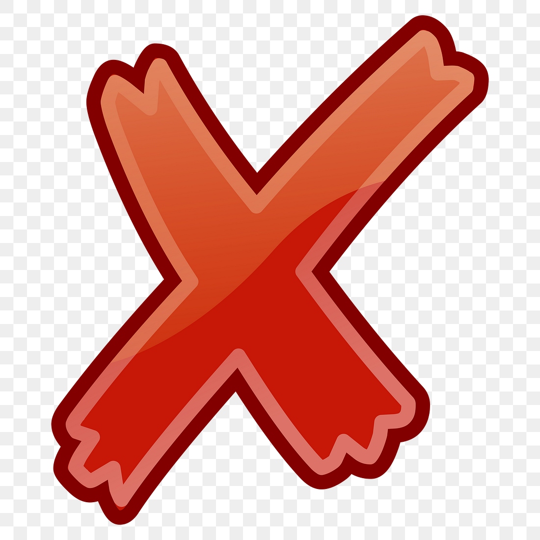 X mark png sticker, transparent | Free PNG - rawpixel