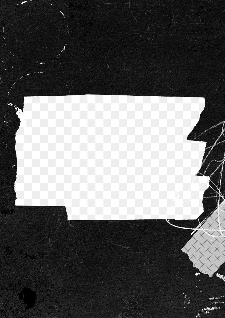 Black paper png frame, transparent | Premium PNG - rawpixel