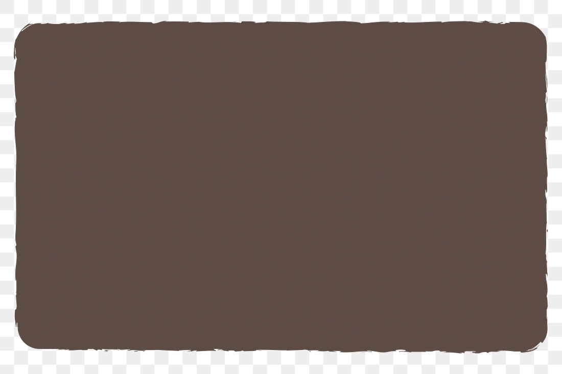 PNG brown rectangular badge, transparent | Premium PNG - rawpixel
