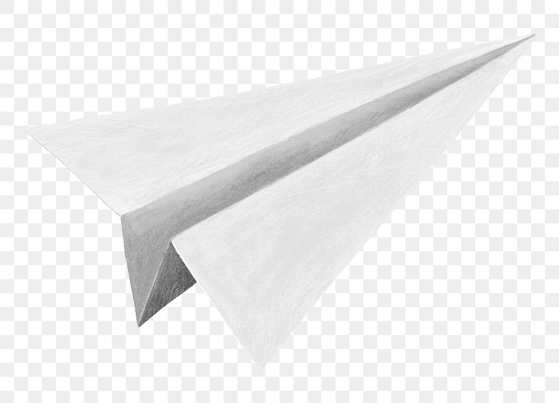 Paper plane png, aesthetic illustration | Premium PNG - rawpixel