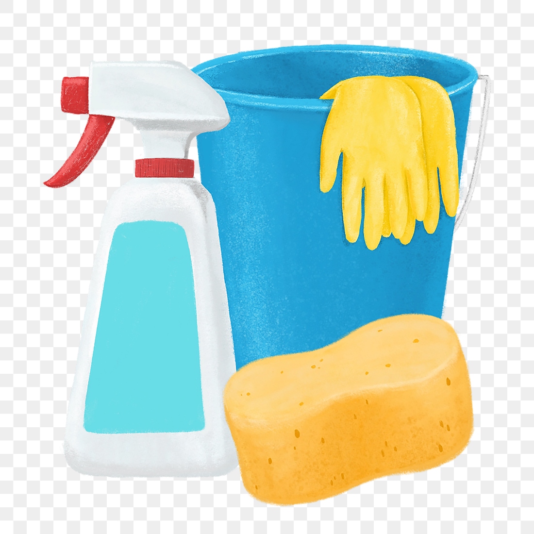 Household chores png, cleaning supply, | Premium PNG - rawpixel
