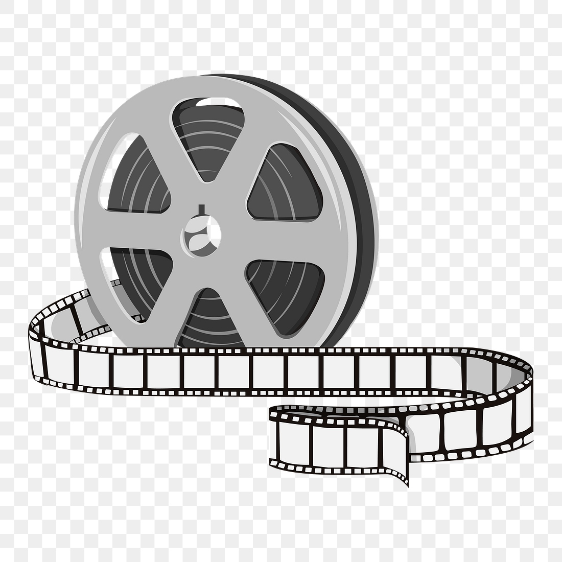 Film reel png, transparent background | Premium PNG - rawpixel