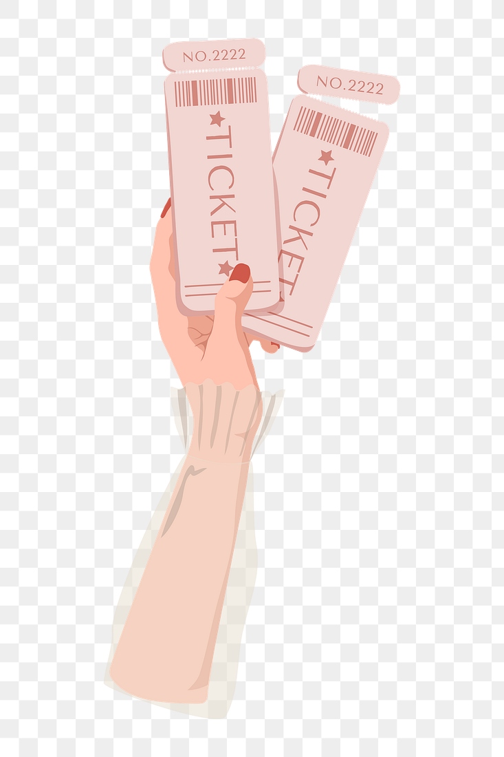PNG hand holding tickets transparent | Premium PNG - rawpixel