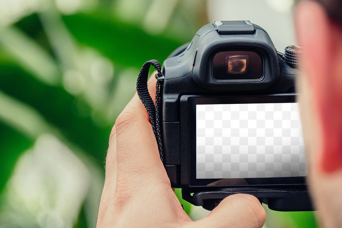 PNG digital camera mockup, transparent | Free PNG - rawpixel
