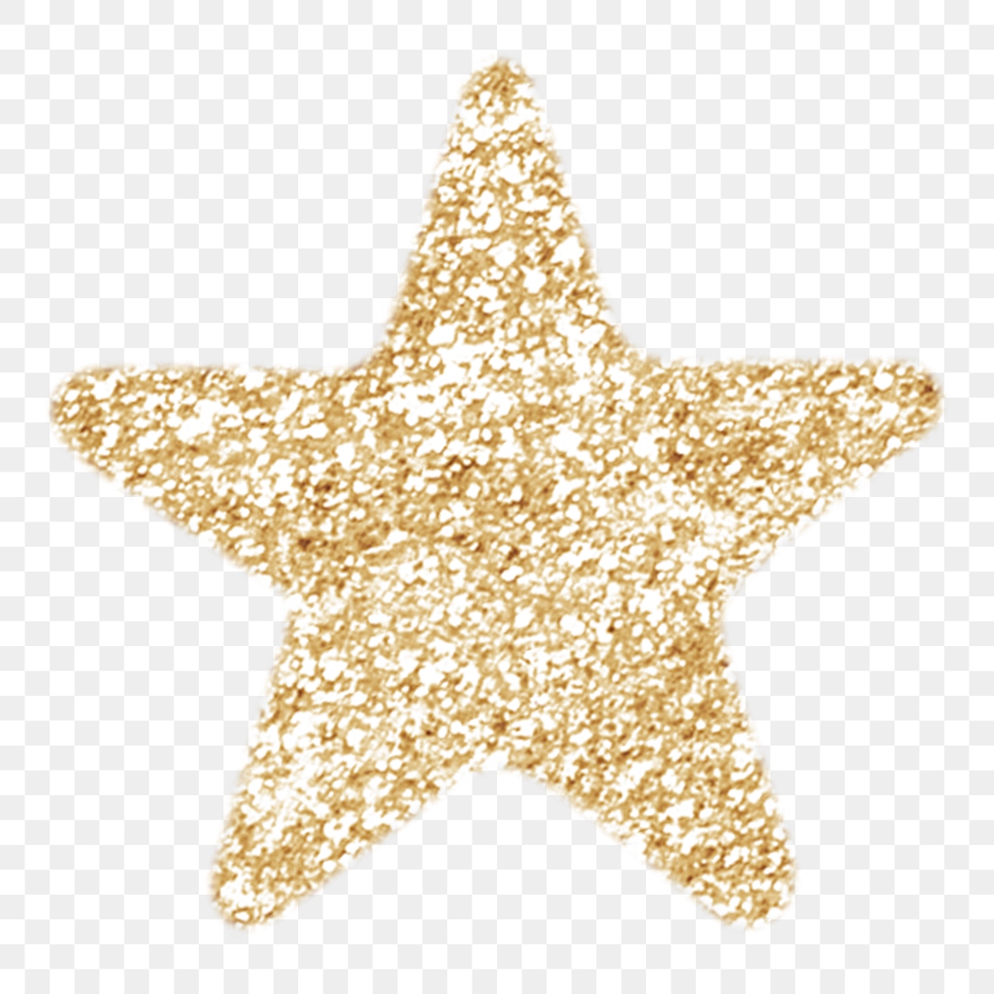 Gold glitter star png collage | Premium PNG - rawpixel