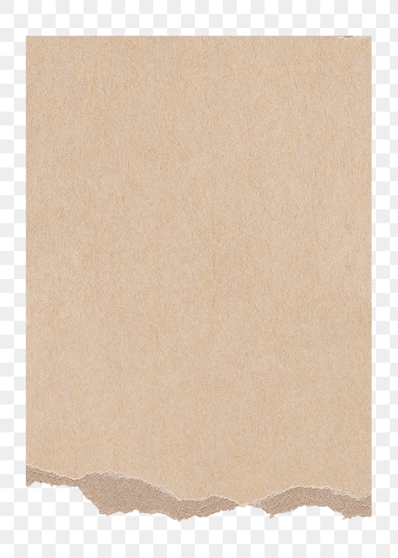 PNG rectangular craft paper element, | Premium PNG - rawpixel