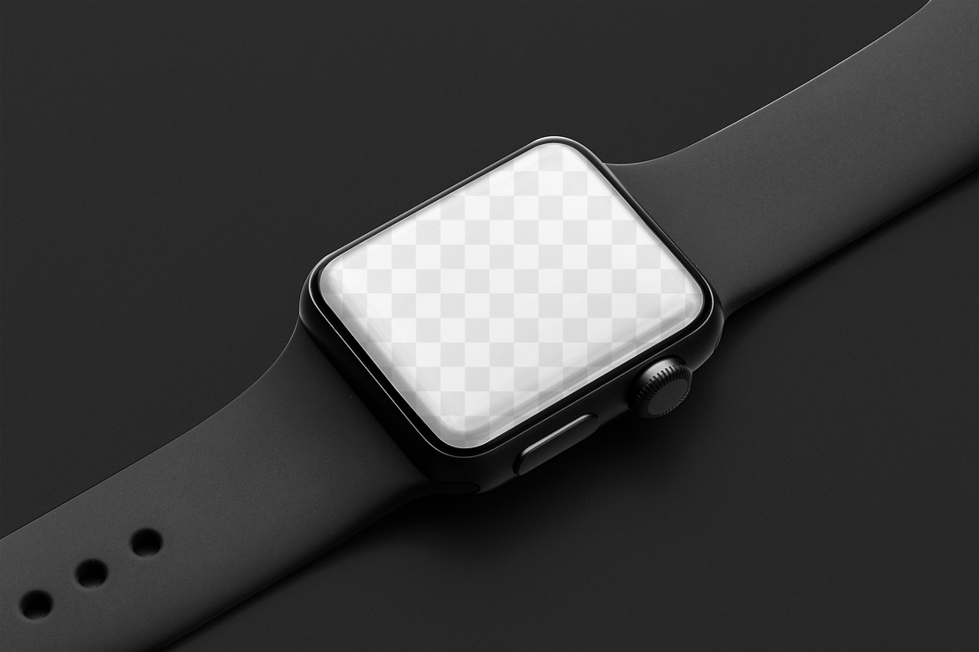 Smartwatch screen png transparent mockup | Free PNG - rawpixel