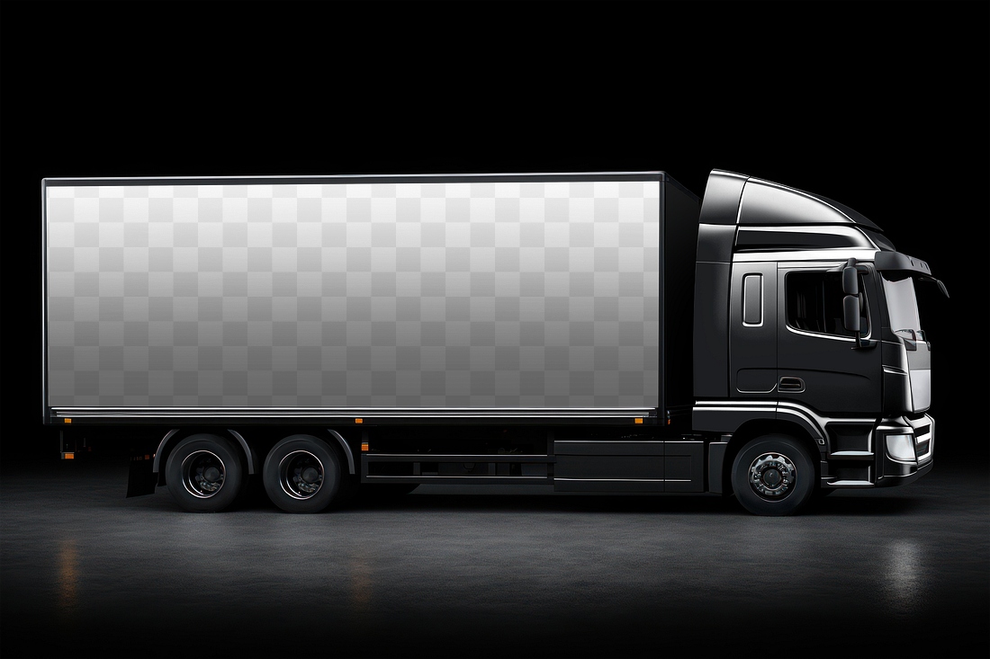 PNG truck container mockup, transparent | Premium PNG - rawpixel