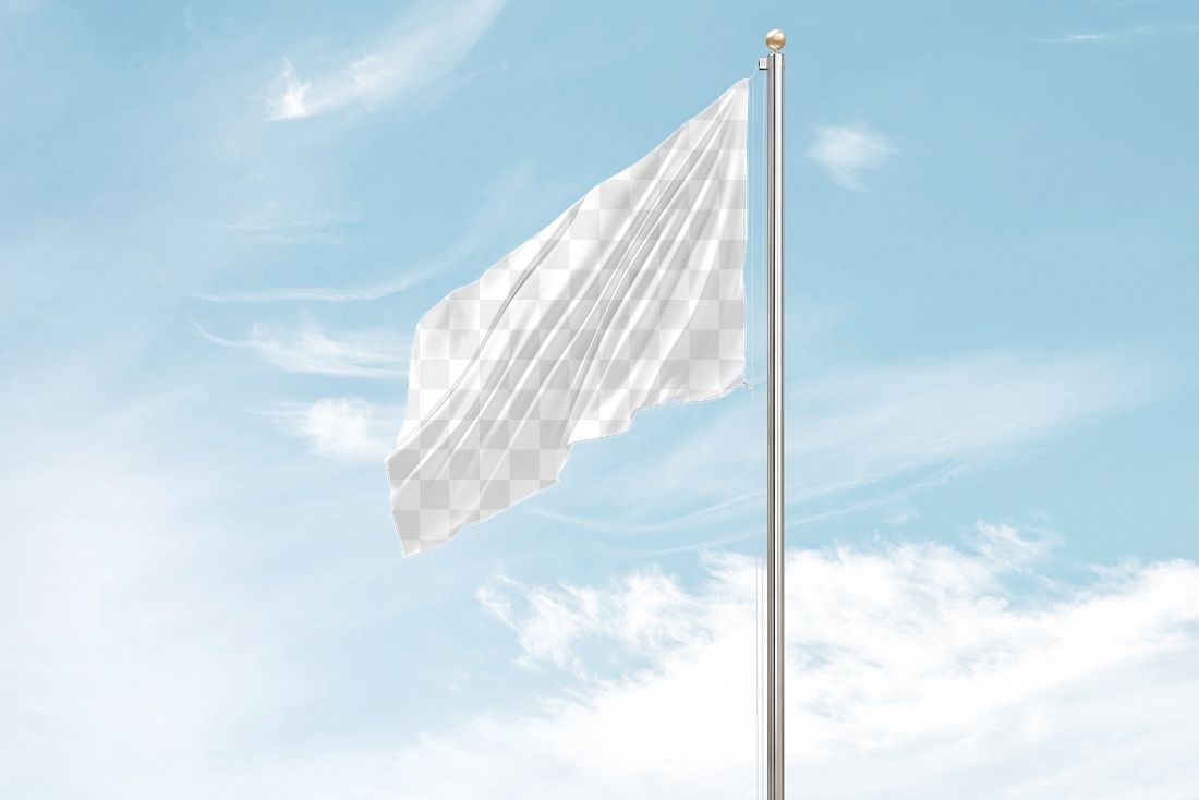 Flag png transparent mockup | Free PNG - rawpixel