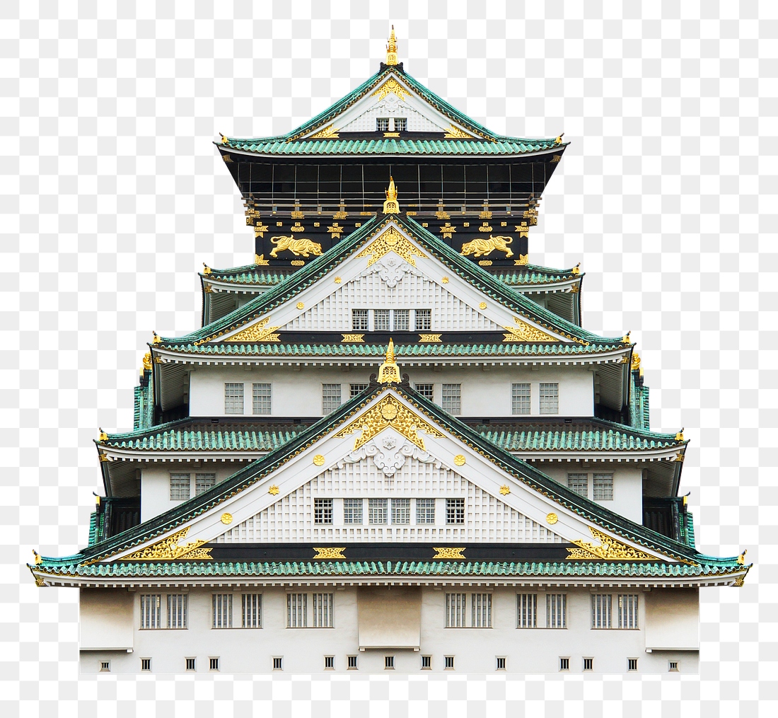 Png Osaka castle Japan, transparent | Premium PNG - rawpixel