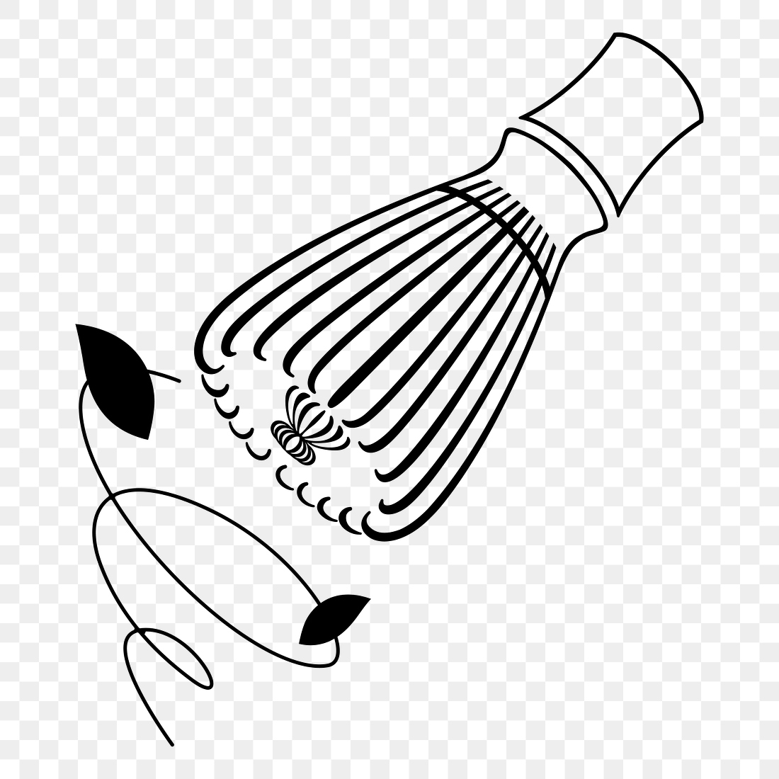 Matcha whisk png, aesthetic illustration | Premium PNG - rawpixel