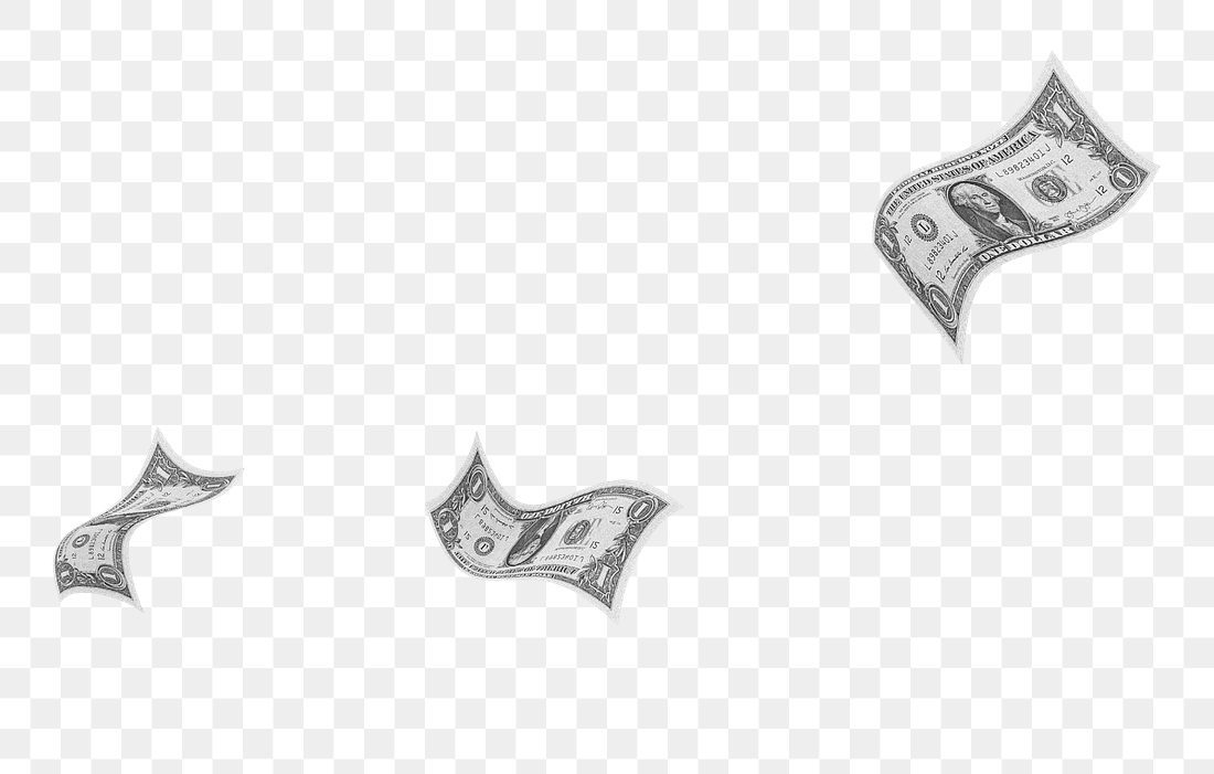 PNG Floating dollar bills, money | Premium PNG - rawpixel