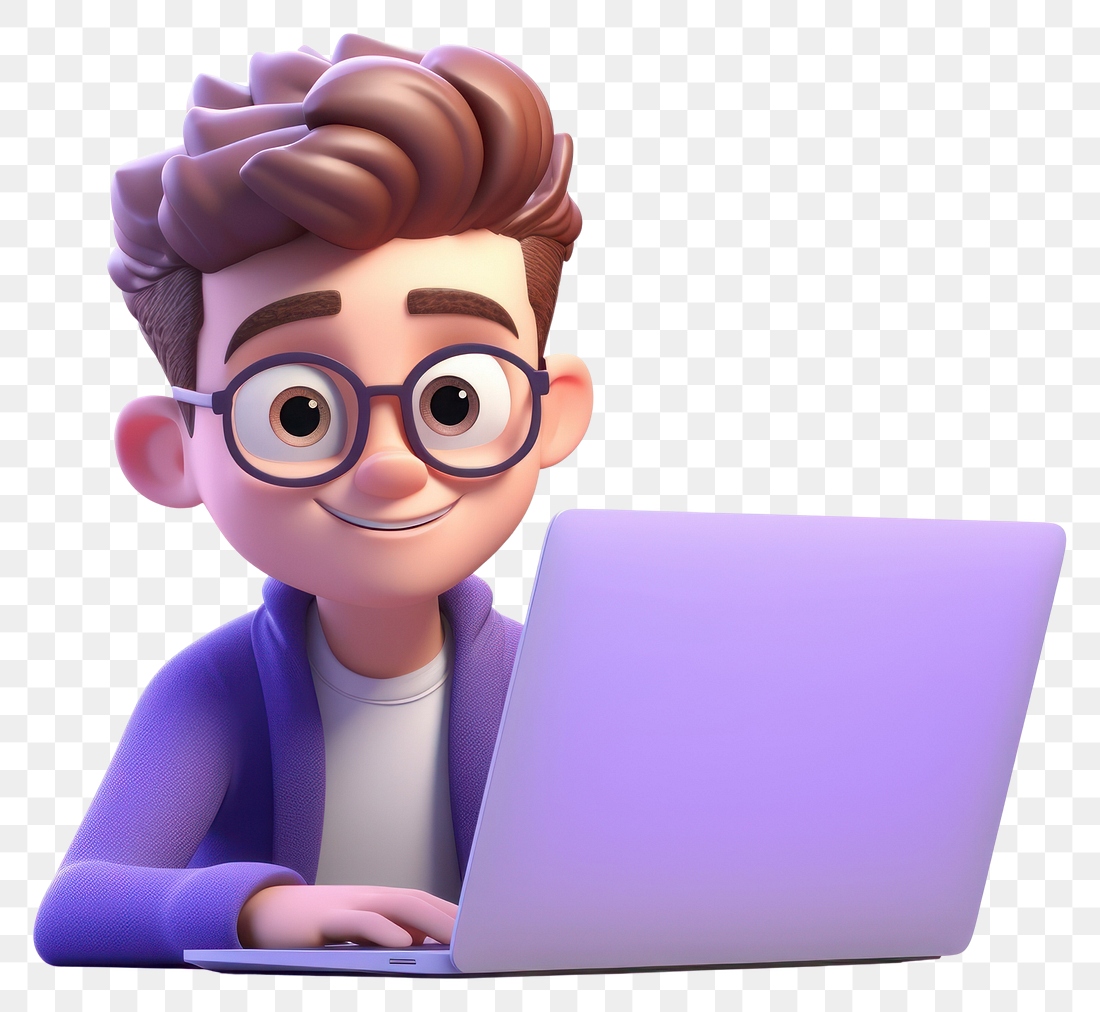 PNG Computer cartoon laptop | Free PNG - rawpixel