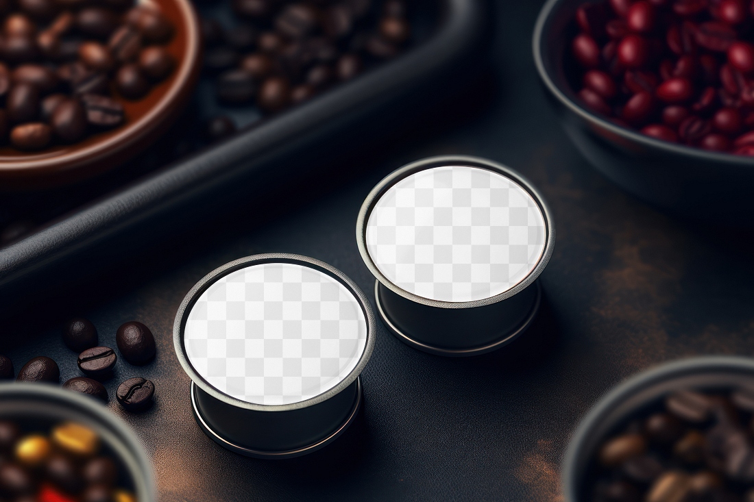 Coffee capsule png mockup, transparent | Premium PNG - rawpixel