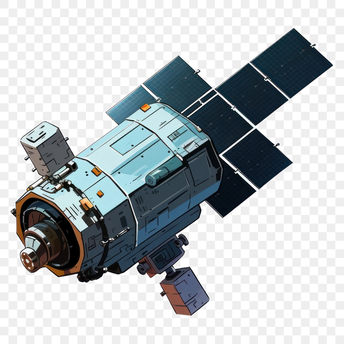 PNG Satellite space spacecraft technology | Free PNG - rawpixel