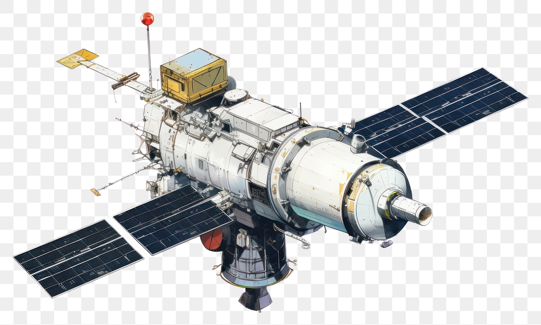 PNG Satellite space spacecraft technology. | Premium PNG - rawpixel