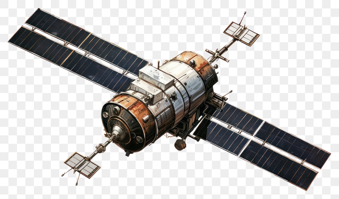 PNG Satellite space spacecraft technology. | Premium PNG - rawpixel