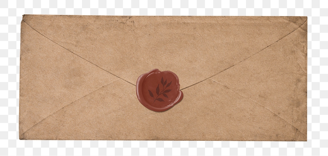 Vintage envelope png, transparent background | Free PNG - rawpixel