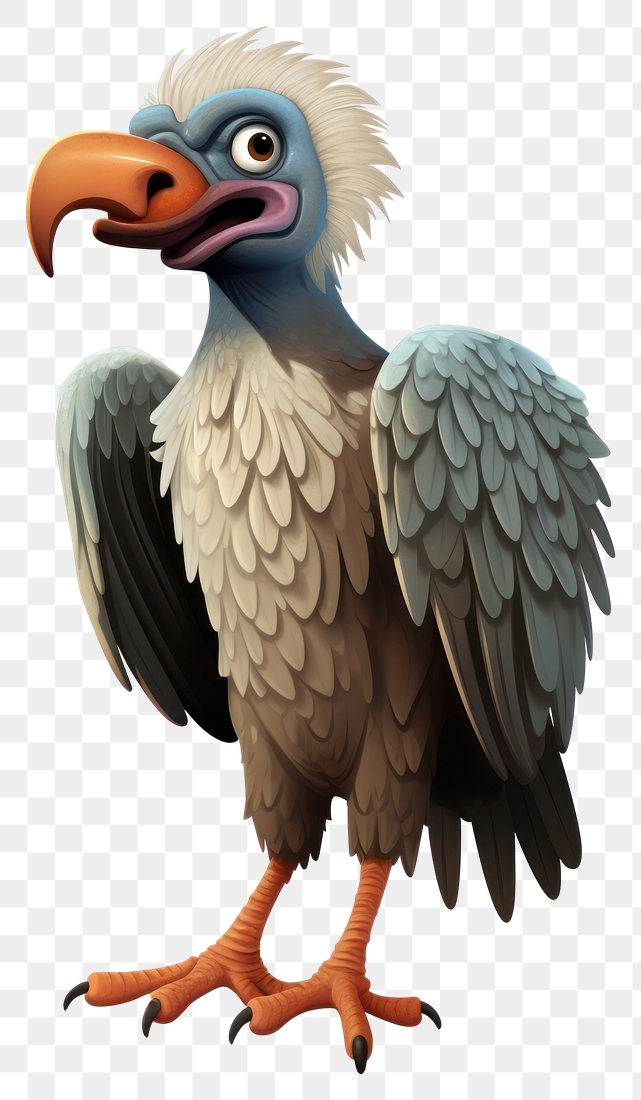 PNG Vulture cartoon animal condor. | Premium PNG - rawpixel