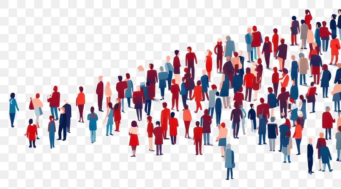 PNG Backgrounds crowd transparent background | Premium PNG - rawpixel