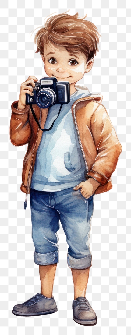 PNG Photographer portrait camera kid. | Premium PNG - rawpixel