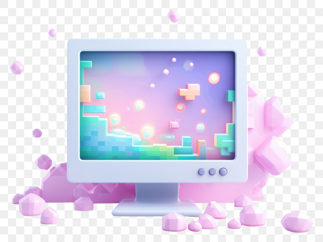 PNG Computer screen toy electronics. | Premium PNG - rawpixel