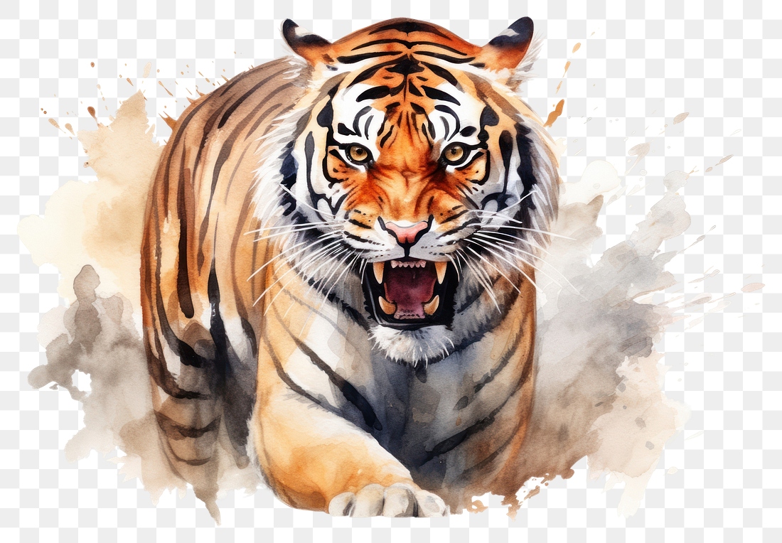 PNG Tiger wildlife animal mammal. | Premium PNG - rawpixel