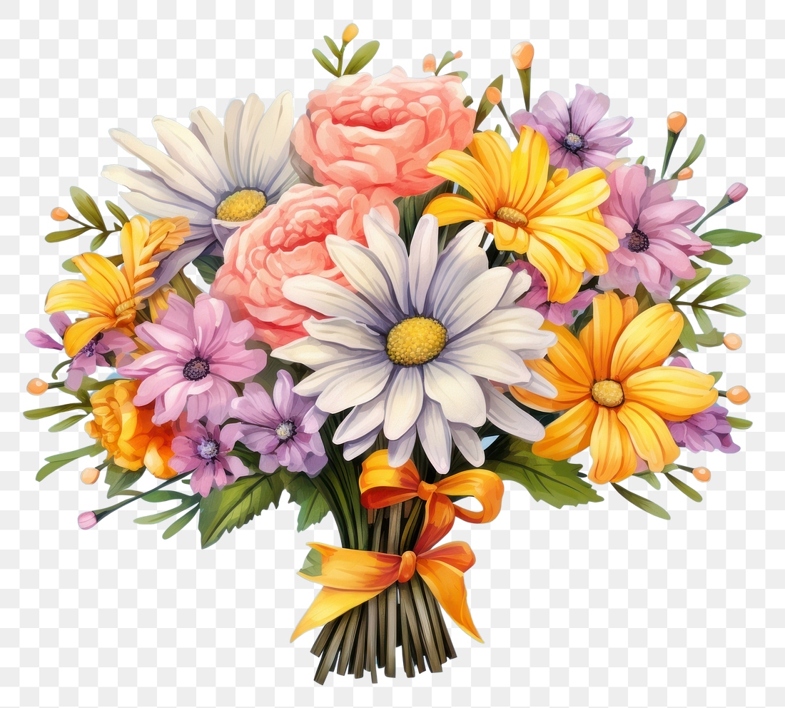 PNG Flower daisy plant rose | Premium PNG - rawpixel