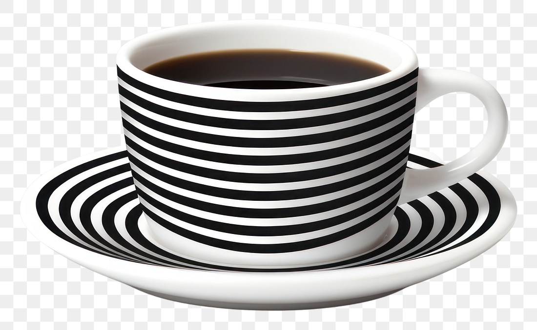 PNG Coffee cup pattern saucer. | Free PNG - rawpixel
