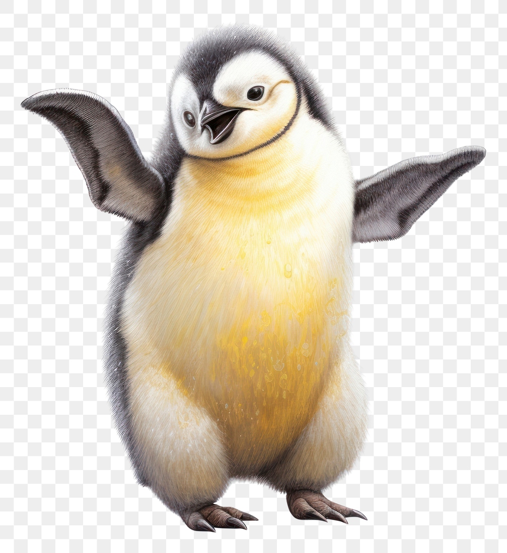 PNG Penguin animal bird wildlife, | Premium PNG - rawpixel