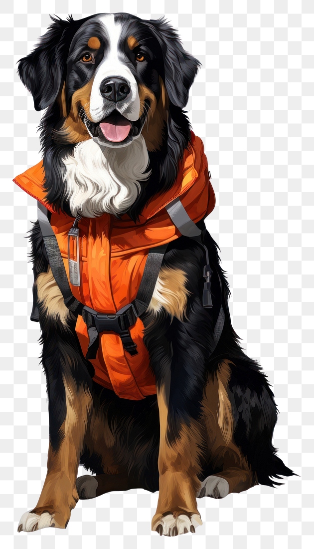 PNG Dog animal mammal snow. | Premium PNG - rawpixel