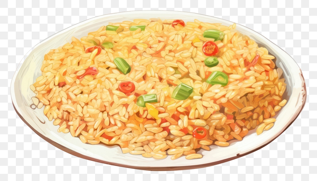 PNG Rice plate food meal, | Premium PNG - rawpixel