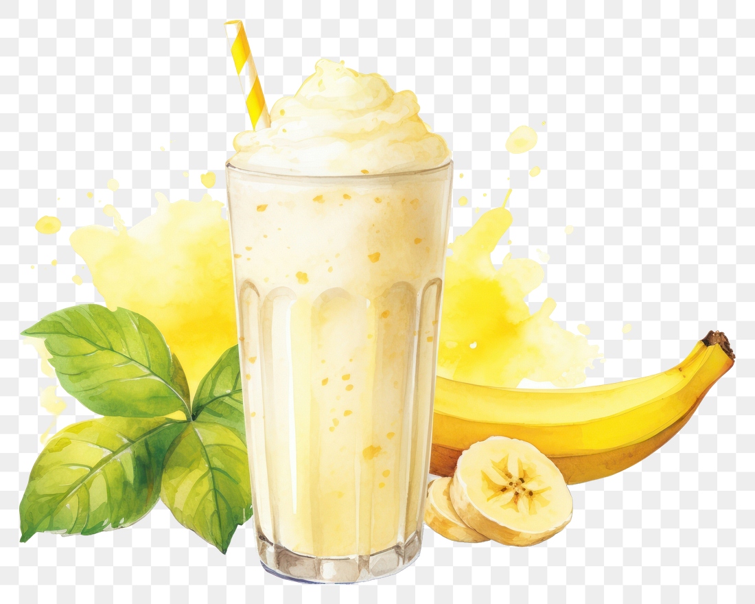 PNG Smoothie banana fruit drink. | Premium PNG - rawpixel