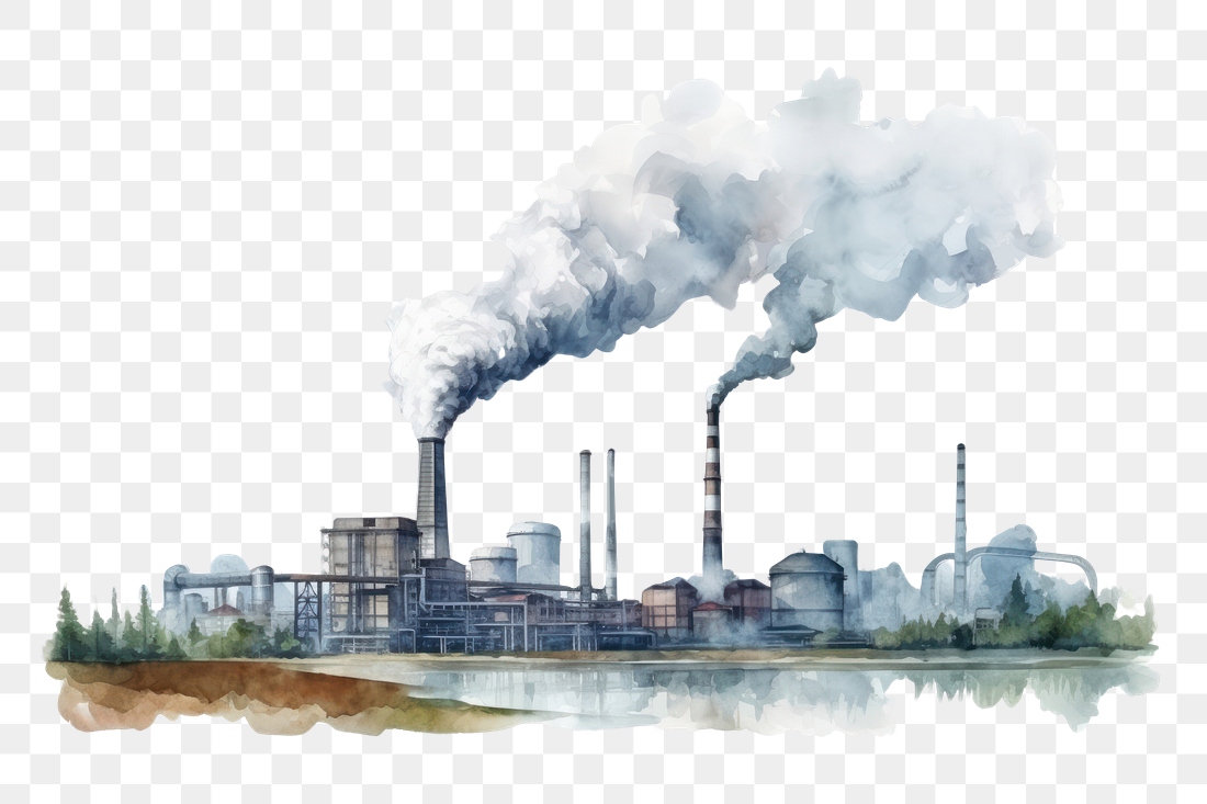 PNG Architecture pollution factory smoke | Premium PNG - rawpixel