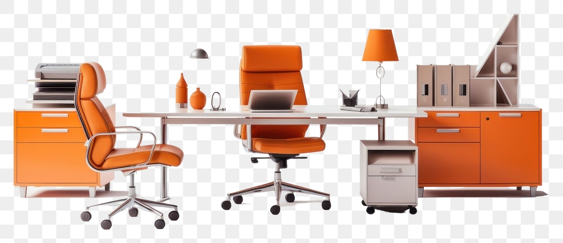 PNG Furniture computer chair table. | Premium PNG - rawpixel