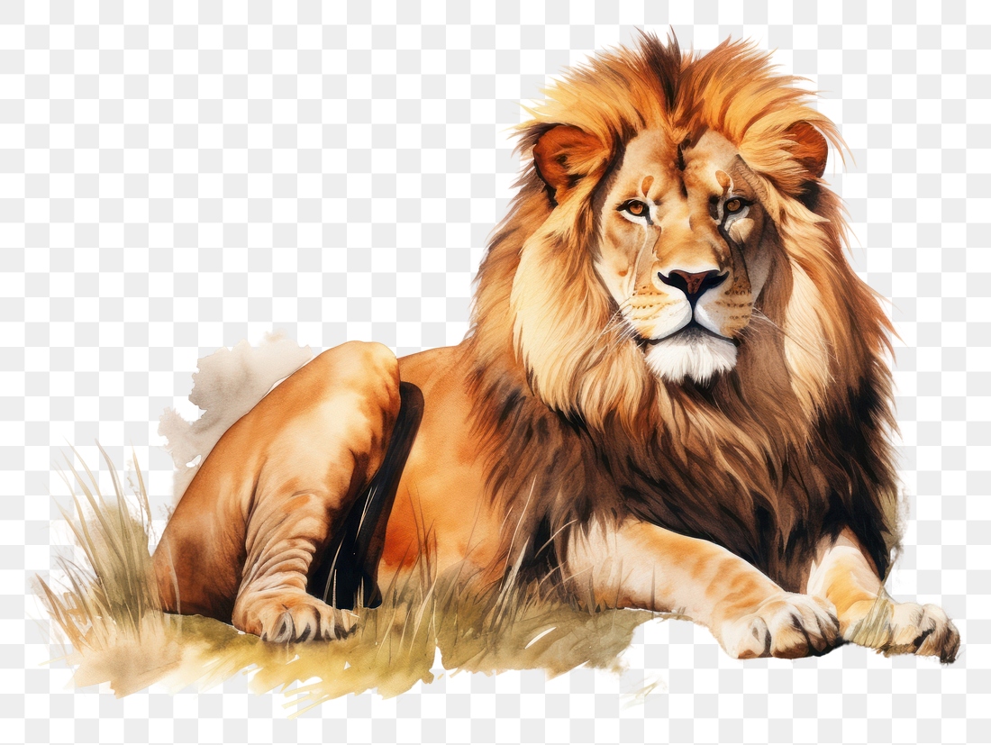 PNG Wildlife mammal animal relaxation. | Premium PNG - rawpixel