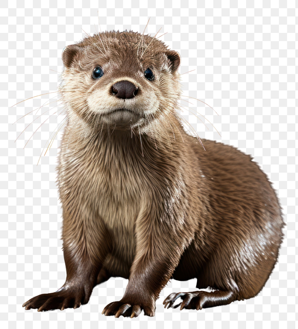 PNG Wildlife animal mammal otter. | Premium PNG - rawpixel