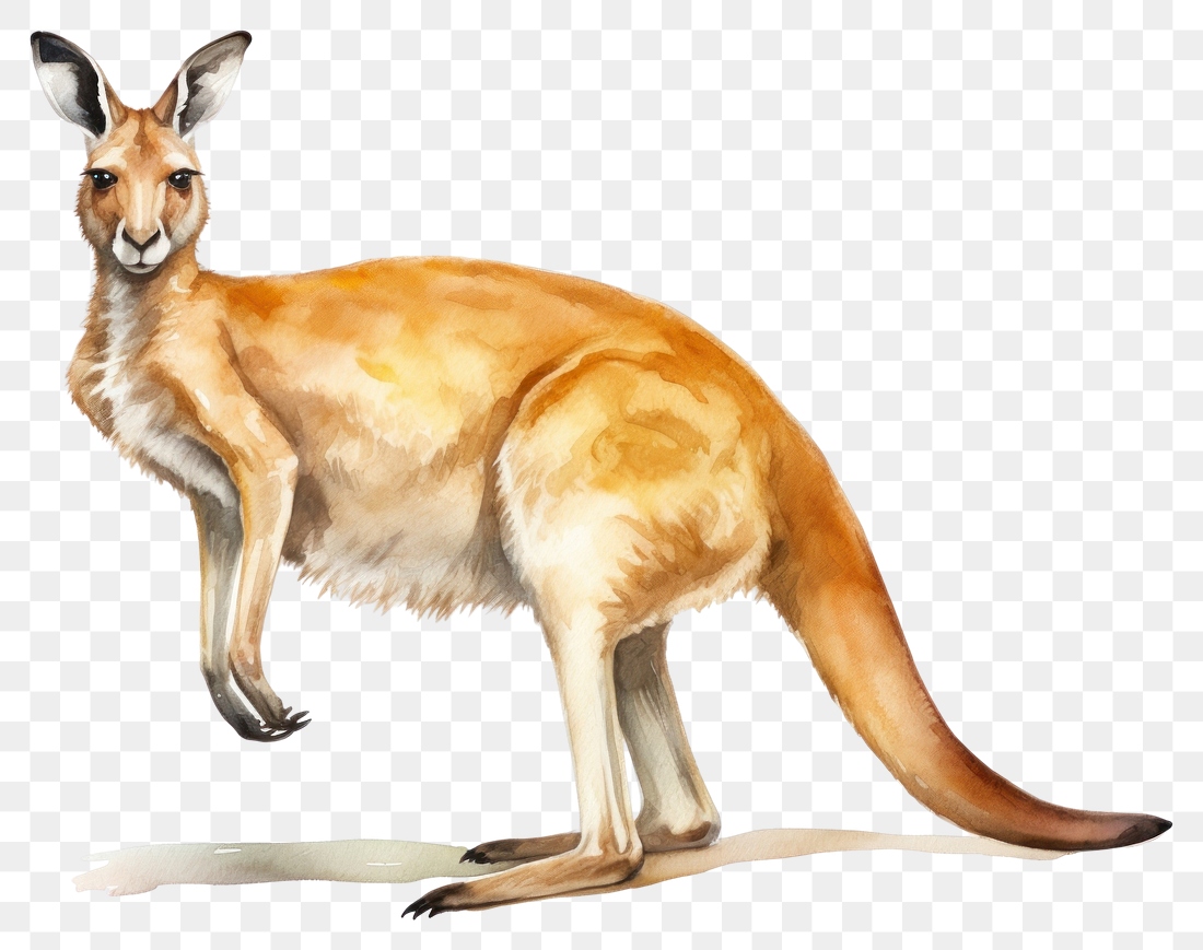 PNG Kangaroo wallaby mammal animal | Free PNG - rawpixel