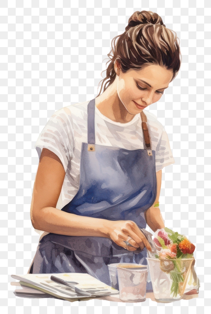 PNG Adult chef hairstyle freshness. | Premium PNG - rawpixel