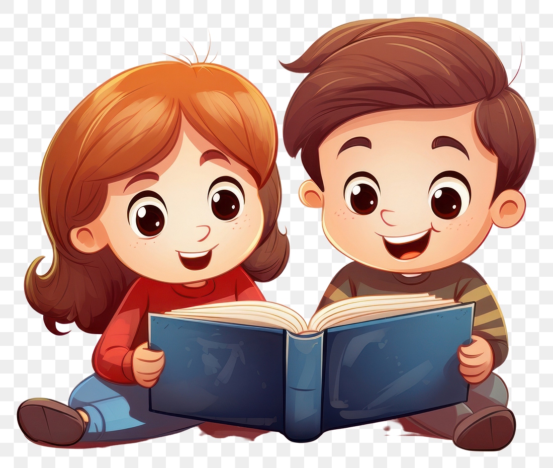 PNG Reading publication cartoon book. | Premium PNG - rawpixel
